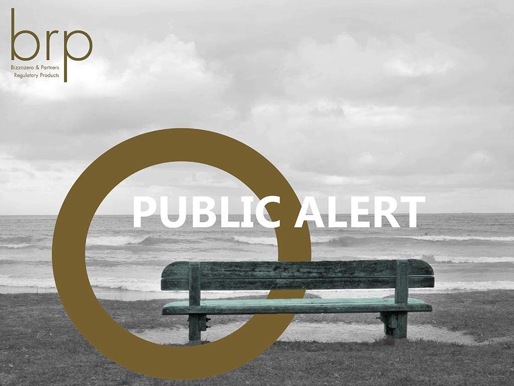 PUBLIC ALERT - BRP