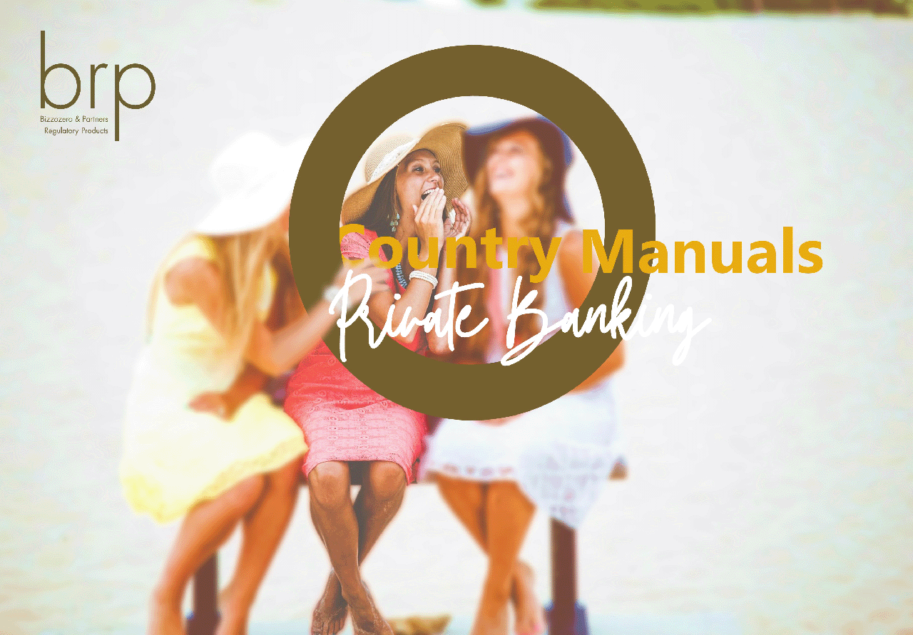BRP SA – New Country Manuals Private Banking Overview